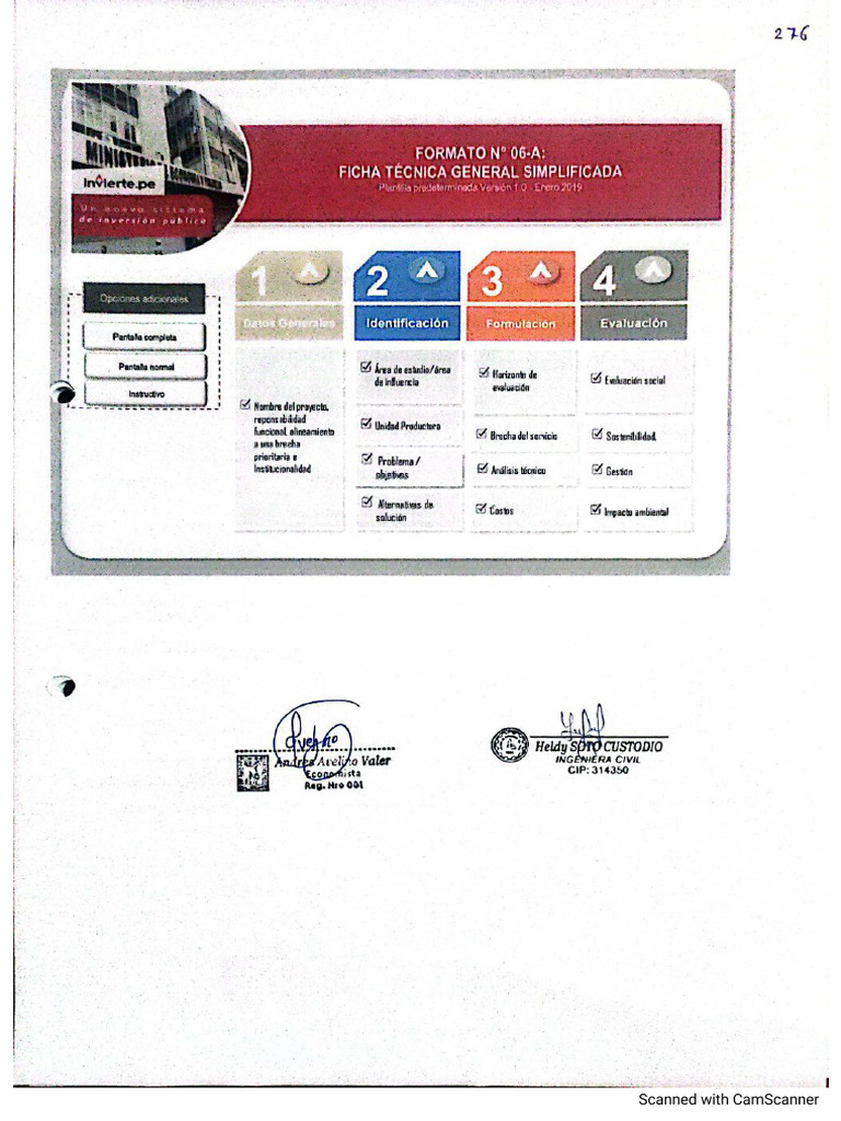 Ficha Tecnica Simplificada | PDF