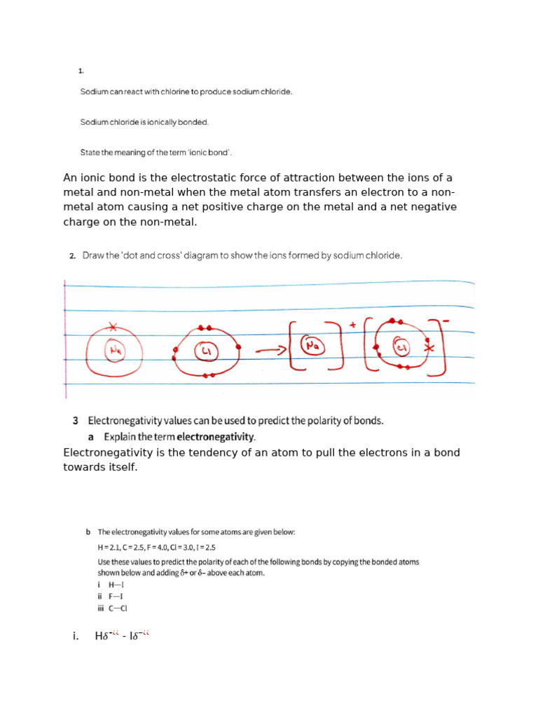 Chemical Bonding Worksheet | PDF | Politics | Science & Mathematics