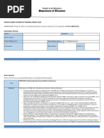 2024-2025-Sned Class-Program | PDF | Public Administration | Philippines