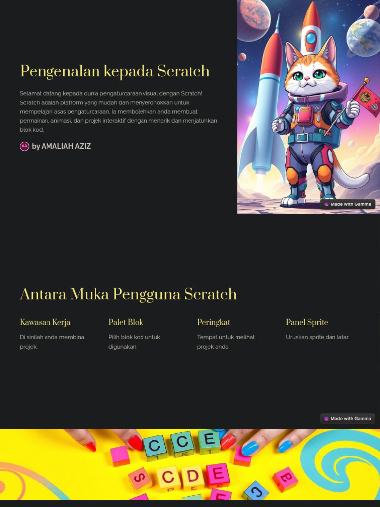 Pengenalan Kepada Scratch | PDF | Komputer