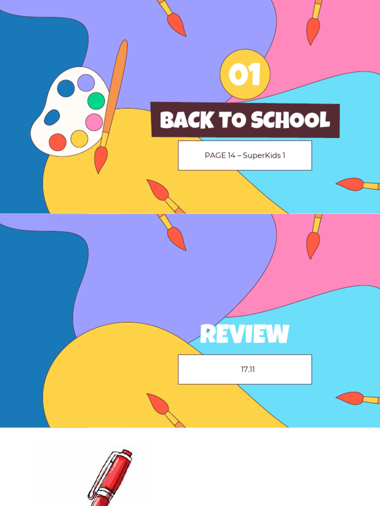 BB1 17.11 Superkids 1 - Unit 1,2 | PDF