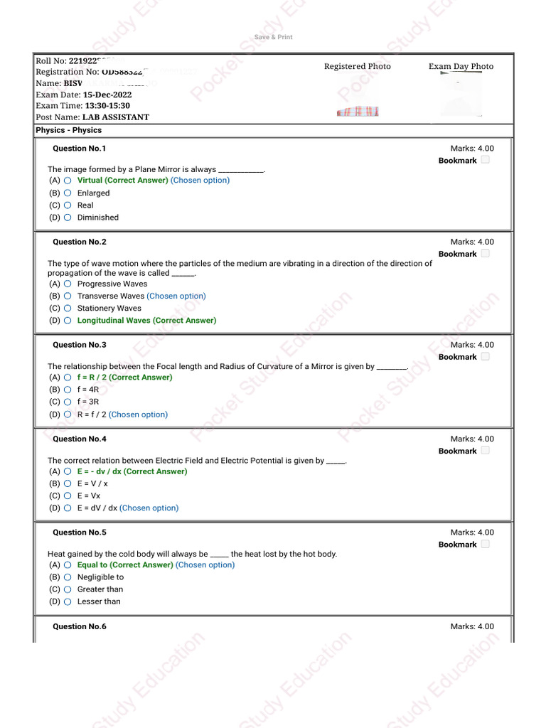 Lab Assistant | PDF | Waves | Force
