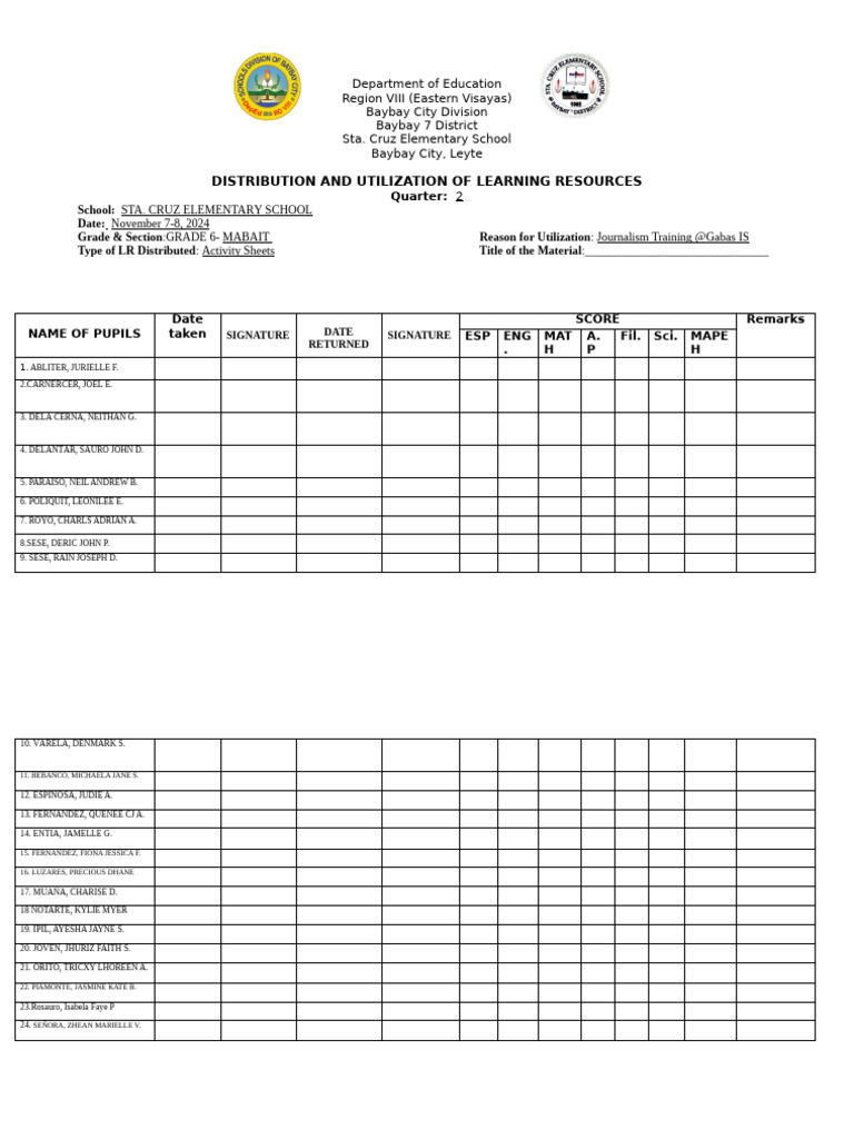 LR Distribution Updated | PDF