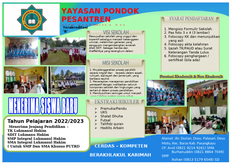 BROSUR PPDB SD Hal. DEPAN | PDF