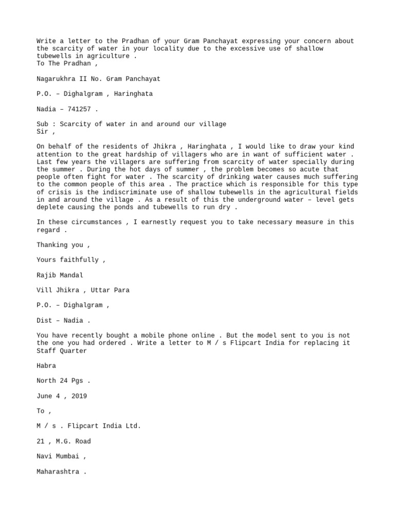 A Letter To The Pradhan | PDF | Health Disasters | Pandemic