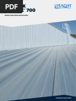 Design and Installation Guide: KLIP-LOK® 700 | PDF | Roof | Screw