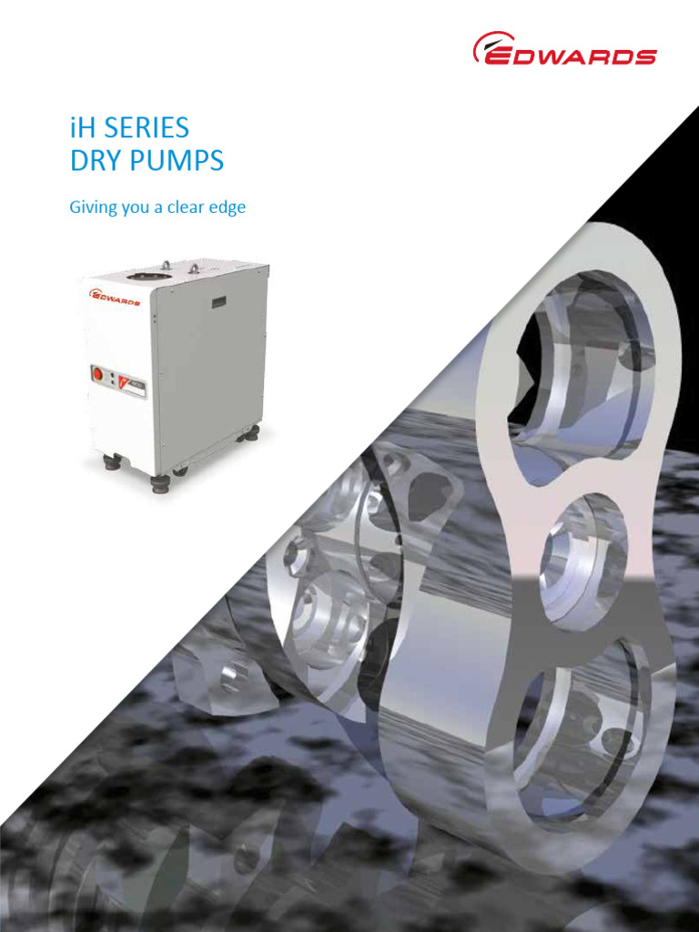 Edwards Ih Dry Pumps Product Brochure | PDF | Pump | Chemical Vapor ...