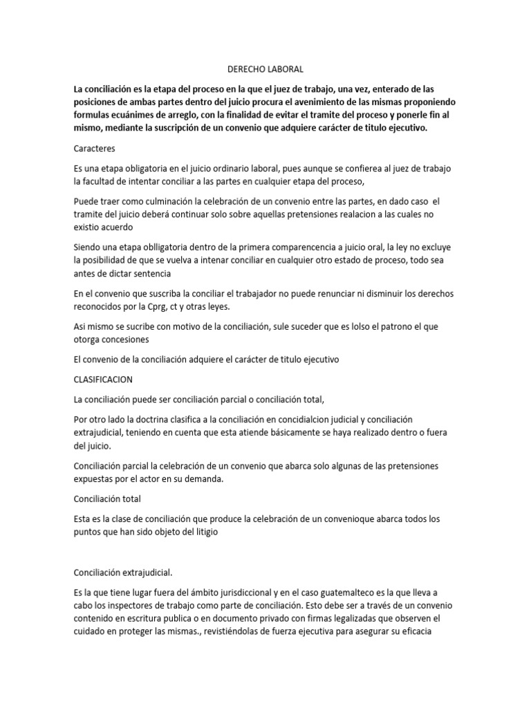 Laboral Final | PDF | Demanda judicial | Ley procesal