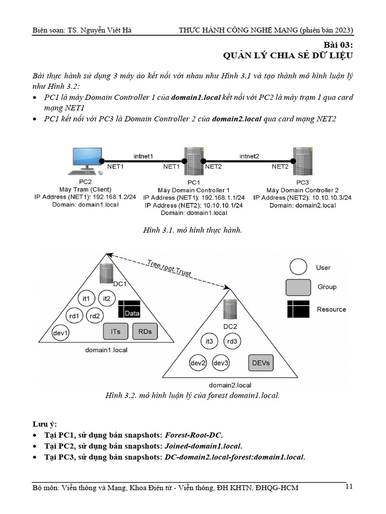TH CNM - Bài 03 | PDF