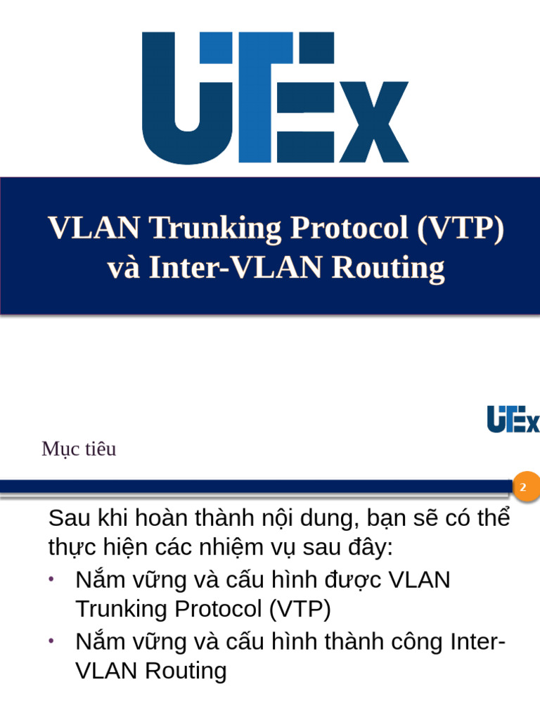 Chuong4.4.2 VLAN VTP | PDF