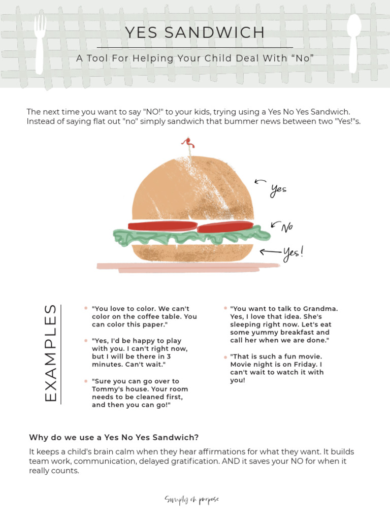 Yes Sandwich | PDF | Wellness