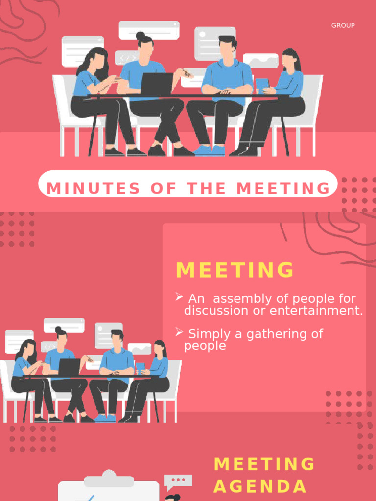 Meeting Minutes: Importance & Structure | PDF | Agenda (Meeting)