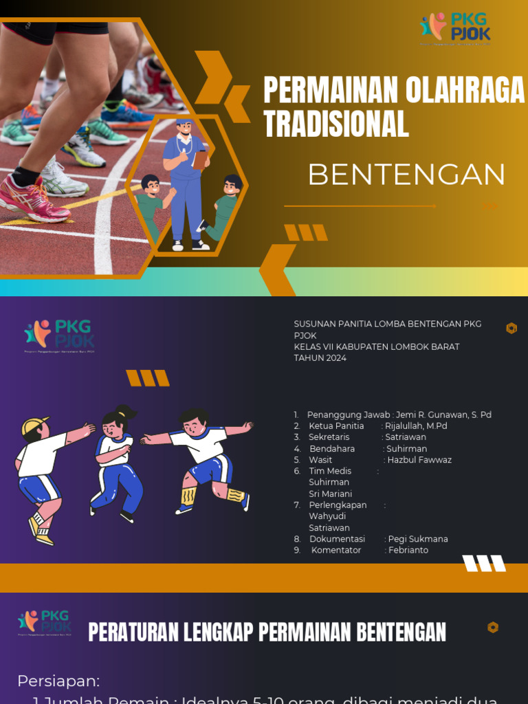 Aturan Permainan Tradisional Bentengan | PDF | Griya & Taman