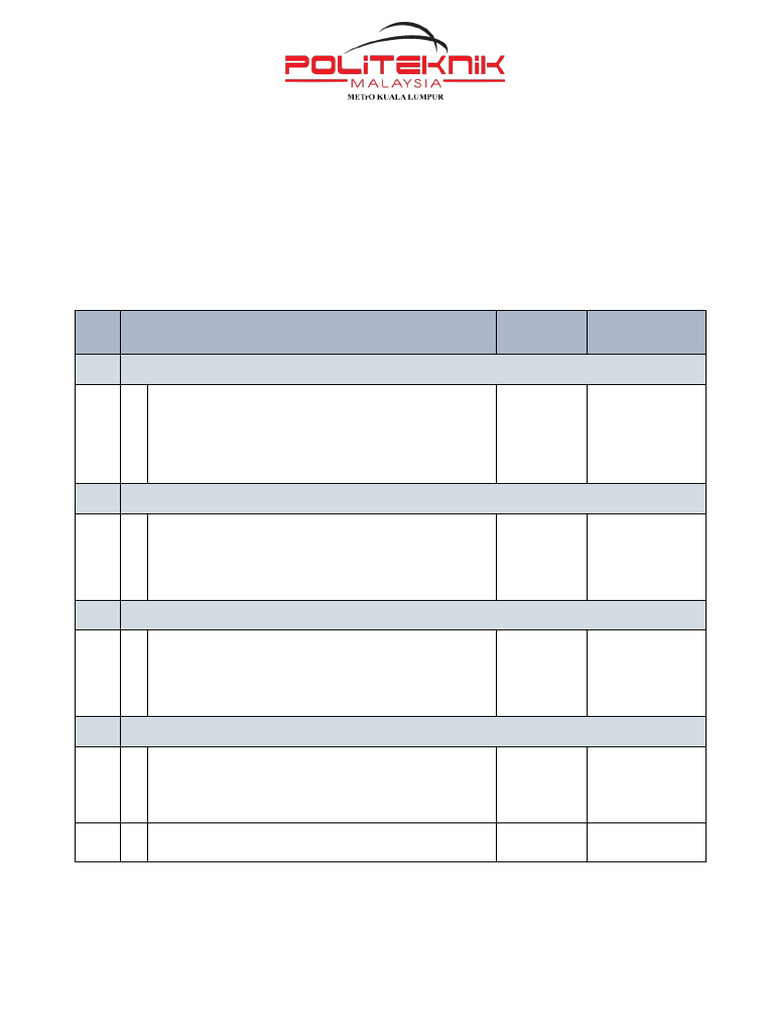 Borang Penilaian e Poster Semarak Merdeka. | PDF