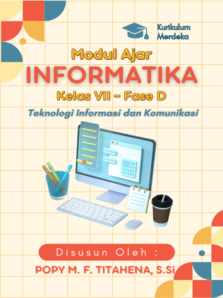 Modul Ajar Informatika Bab III Kelas VII | PDF | Seni | Komputer