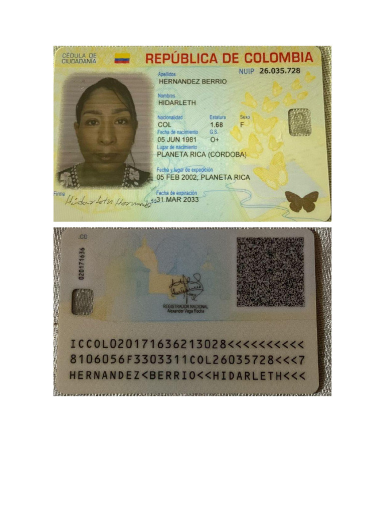 Cedula Codeudor | PDF