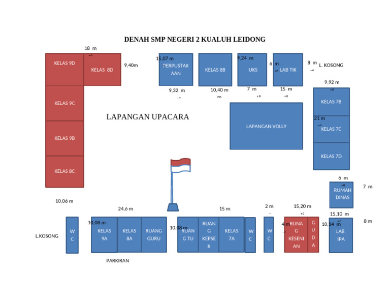 Denah SMP Negeri 2 Kualuh Leidong | PDF