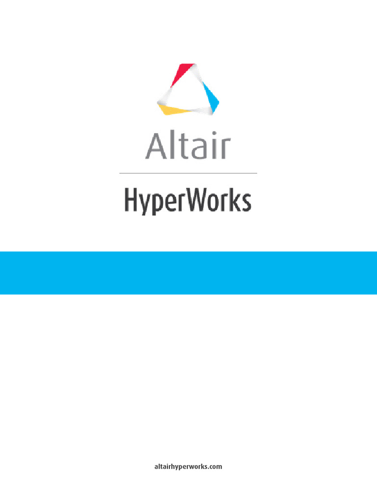 ANSYS Model Setup in HyperMesh Tutorial | PDF | Coordinate System ...