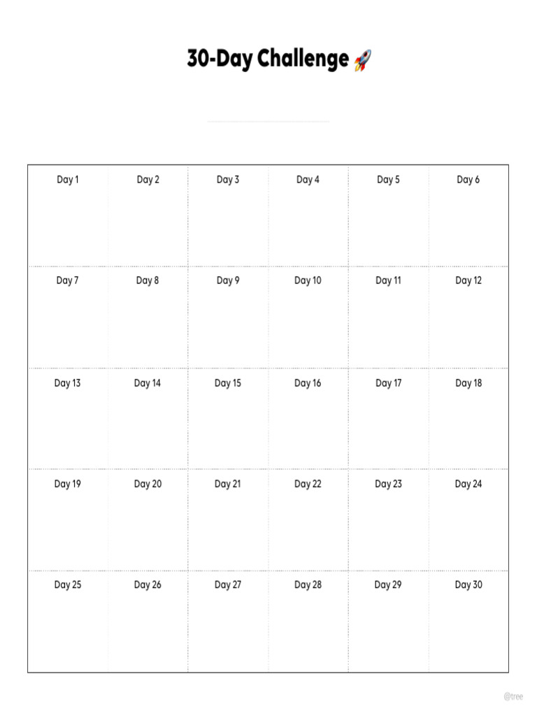 30days Challenge | PDF