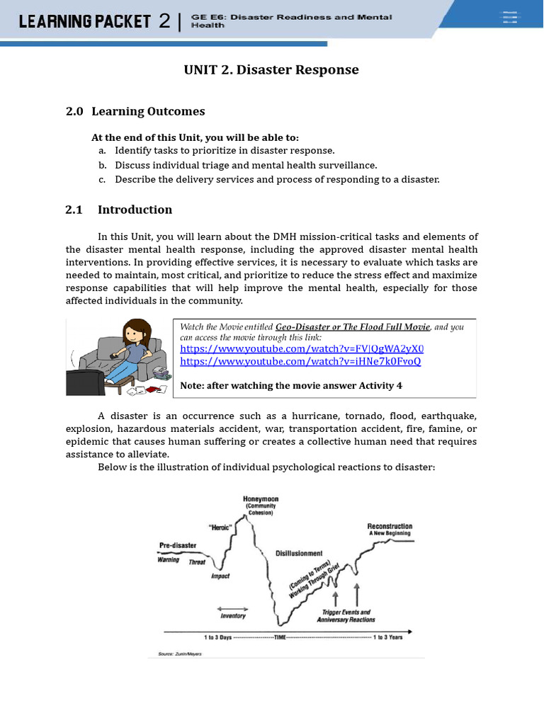Lp2 Ge E6 Dmh Pdf Psychological Resilience Mental Health