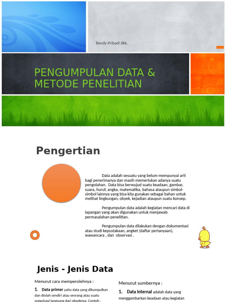 PENGUMPULAN DATA METODE PENELITIAN Polman | PDF
