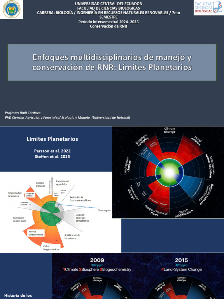 Limites Planetarios | PDF | Ciencia y matemáticas