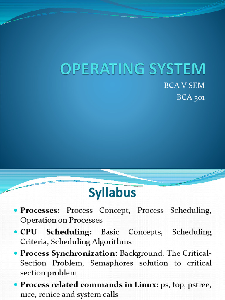Unit 2 operating system | PDF | Scheduling (Computing) | Process ... Unit 2 operating system | PDF | Scheduling (Computing) | Process ...