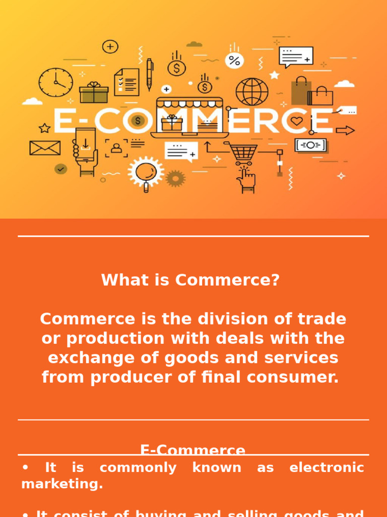 E Commerce | PDF | Technology & Engineering