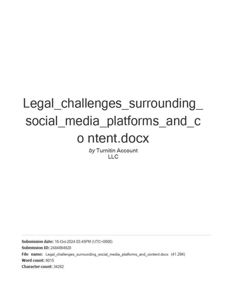 Research Paper Media Law Umang Sharma A8111120096 | PDF