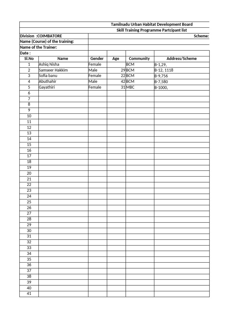 Skill Traning Viswa | PDF