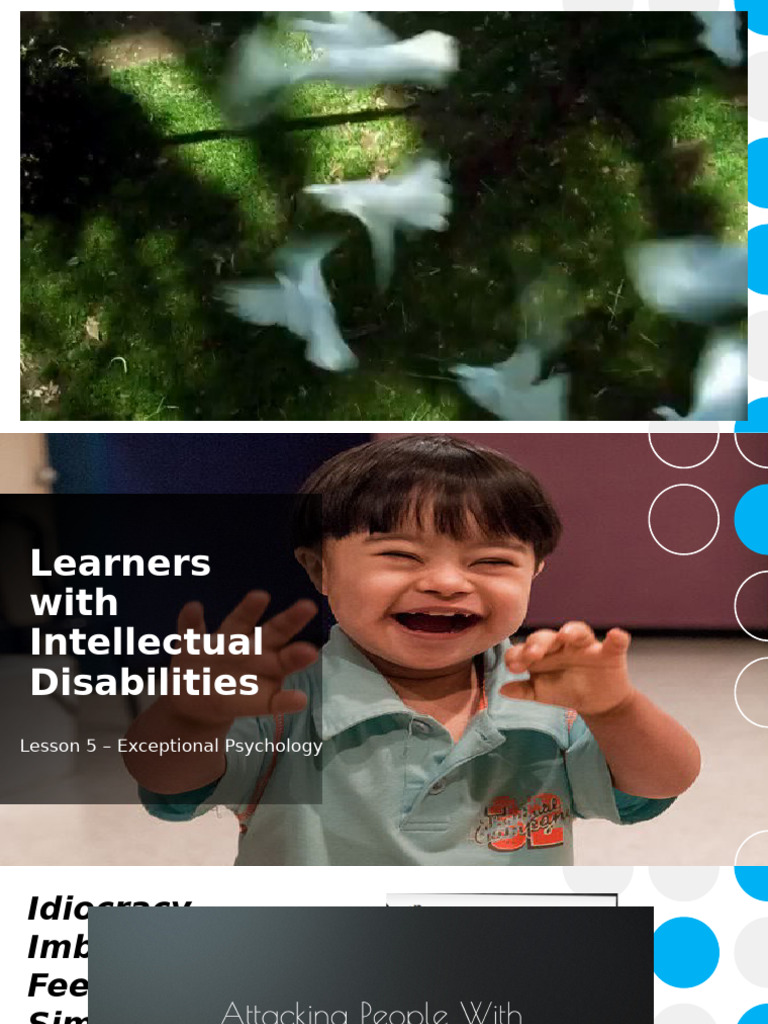 5 - Learners With Intellectual Disability | PDF | Intellectual ...