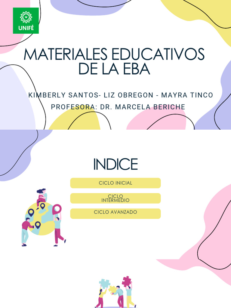 Materiales Eba | PDF | Enseñando | Aprendizaje