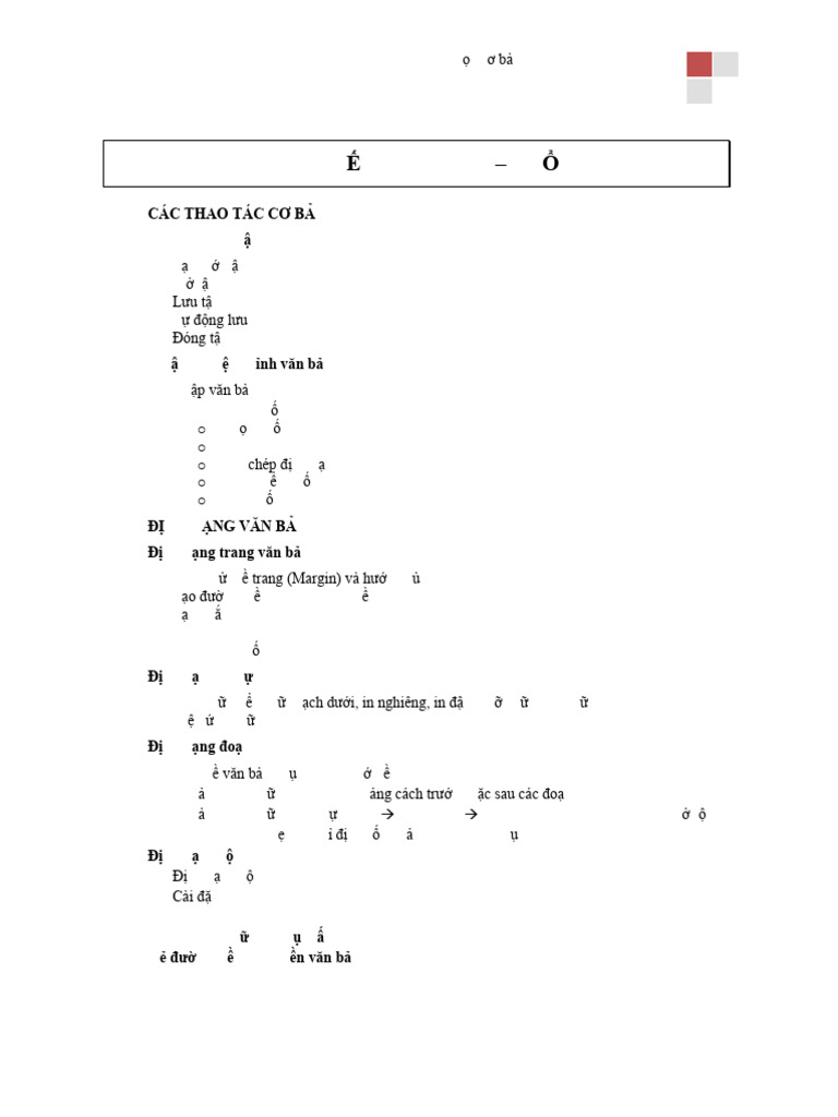 Thuc Hanh - Chuong 4 - WORD | PDF