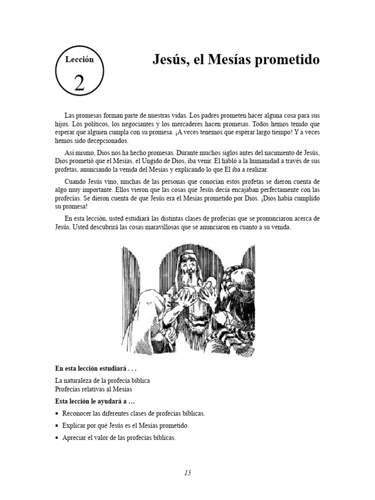 Jesus El Mesias Prometiido | PDF | Mesías | Cristo (título)