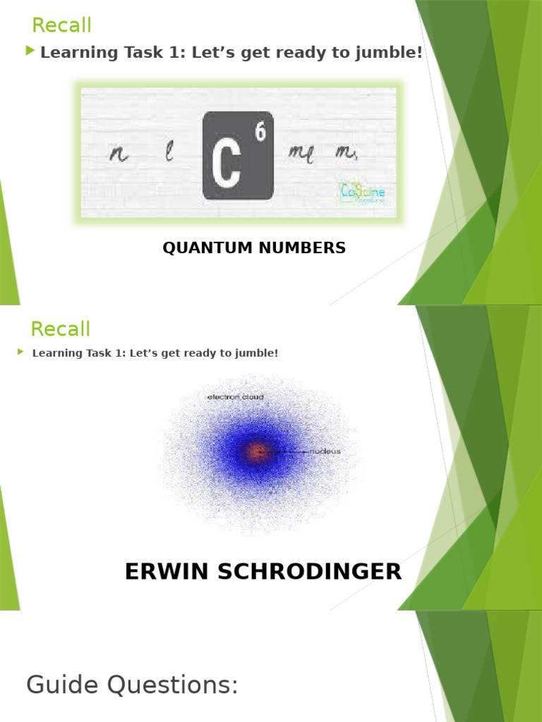 Quantum Numbers and Electron Configurations | PDF
