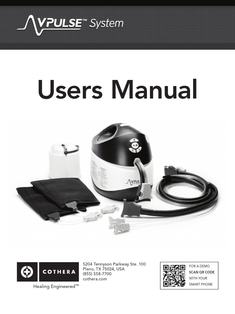 Breg Vpulse User Manual | PDF | Vein | Edema