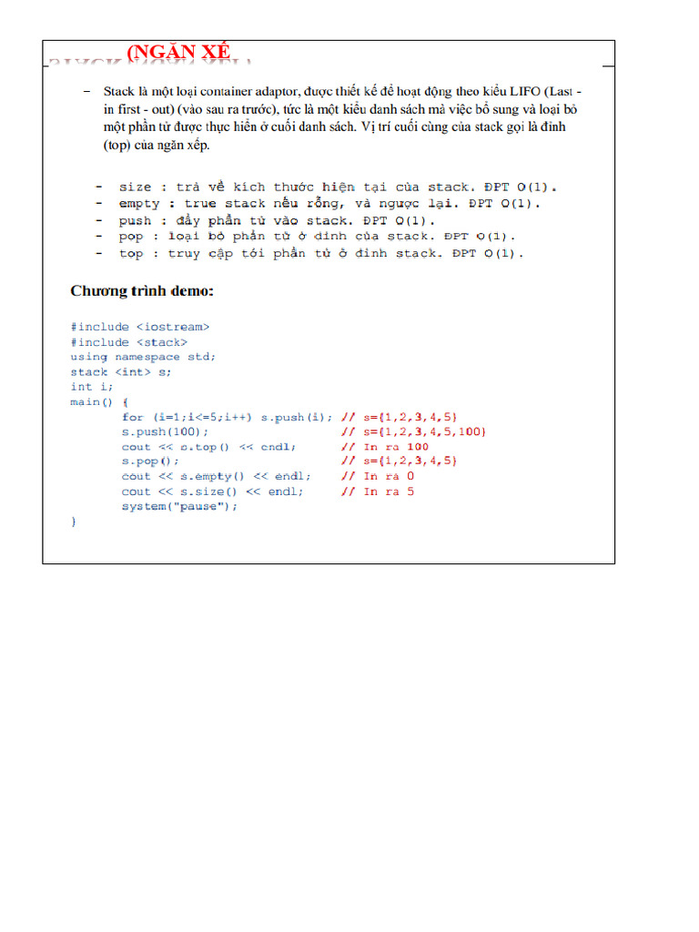 Stack Queue Priorityqueue | PDF