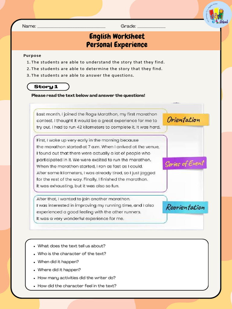 Art Comparison Worksheet in Peach and Pink Retro Style | PDF