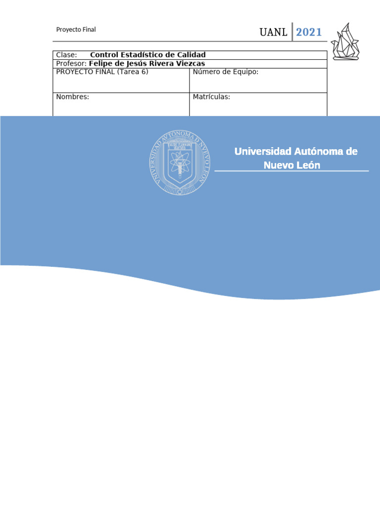 Tarea 7c. en Equipo. Caso Real PARA RESOLVER. (Proyecto Final) 2S24 ...