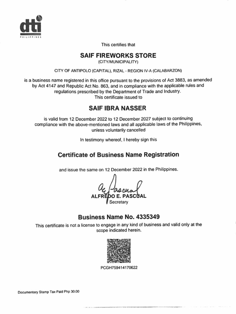 DTI Saif Nasser | PDF