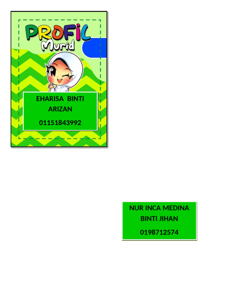 Tag Meja Murid | PDF