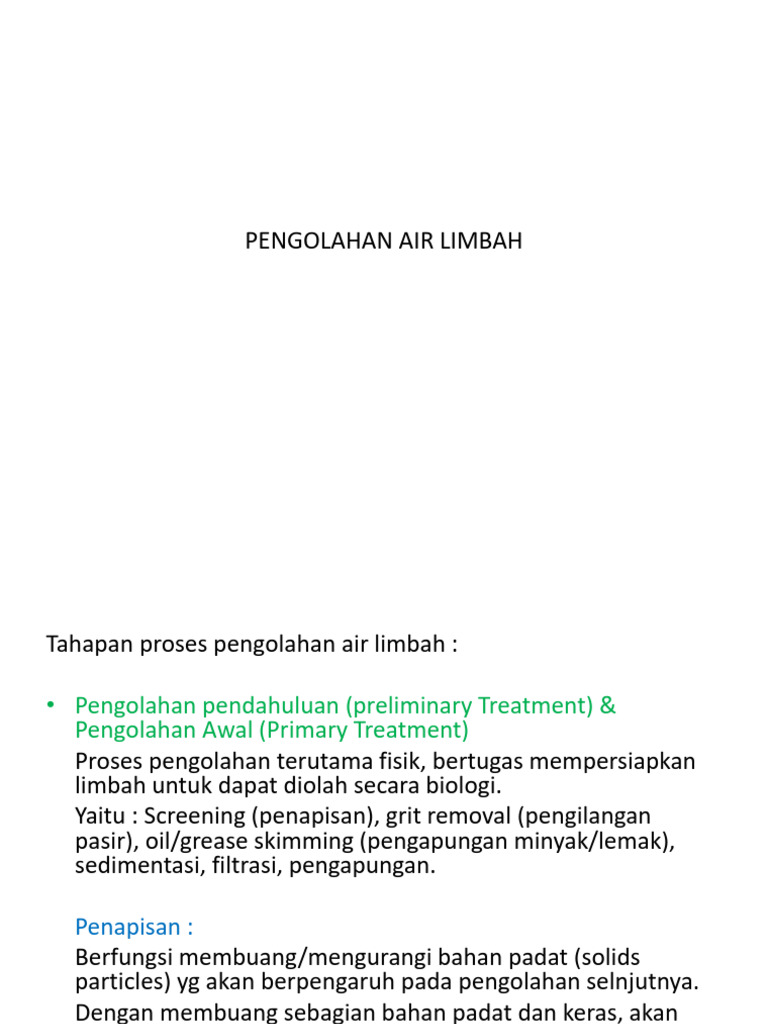 Pengolahan Air Limbah Septic Tank | PDF | Griya & Taman | Sains & Matematika