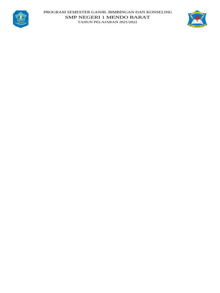 Prosem Ganjil 2021-2022 | PDF