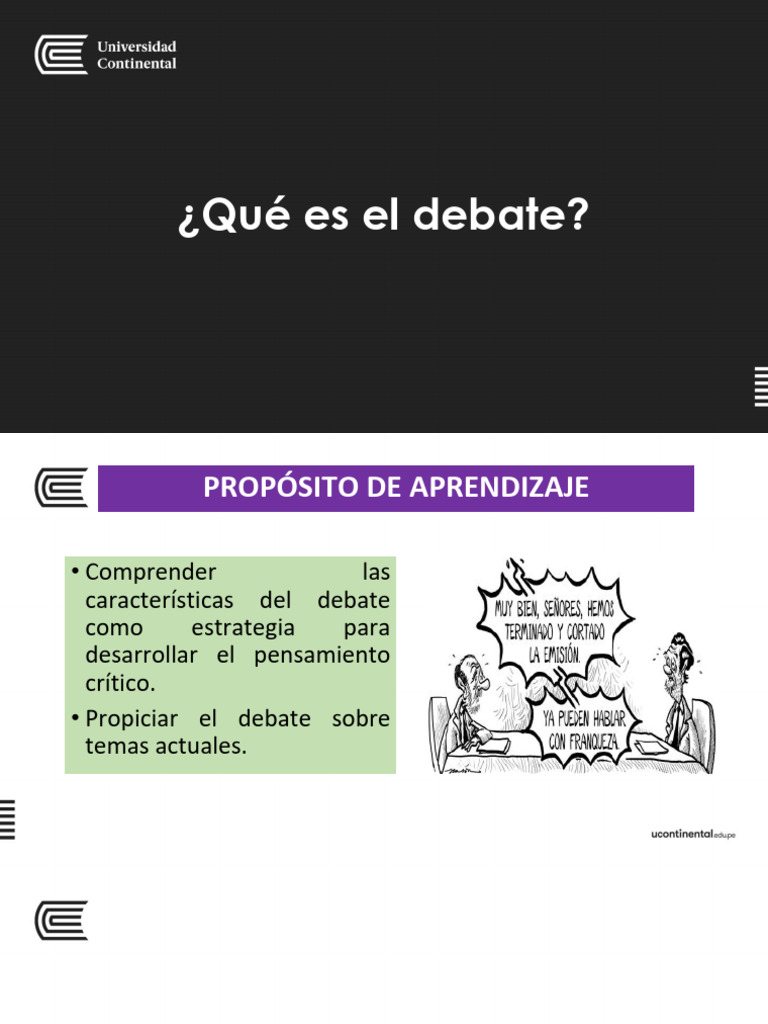 Guía Completa del Debate Competitivo | PDF | Argumento | Hablar en público