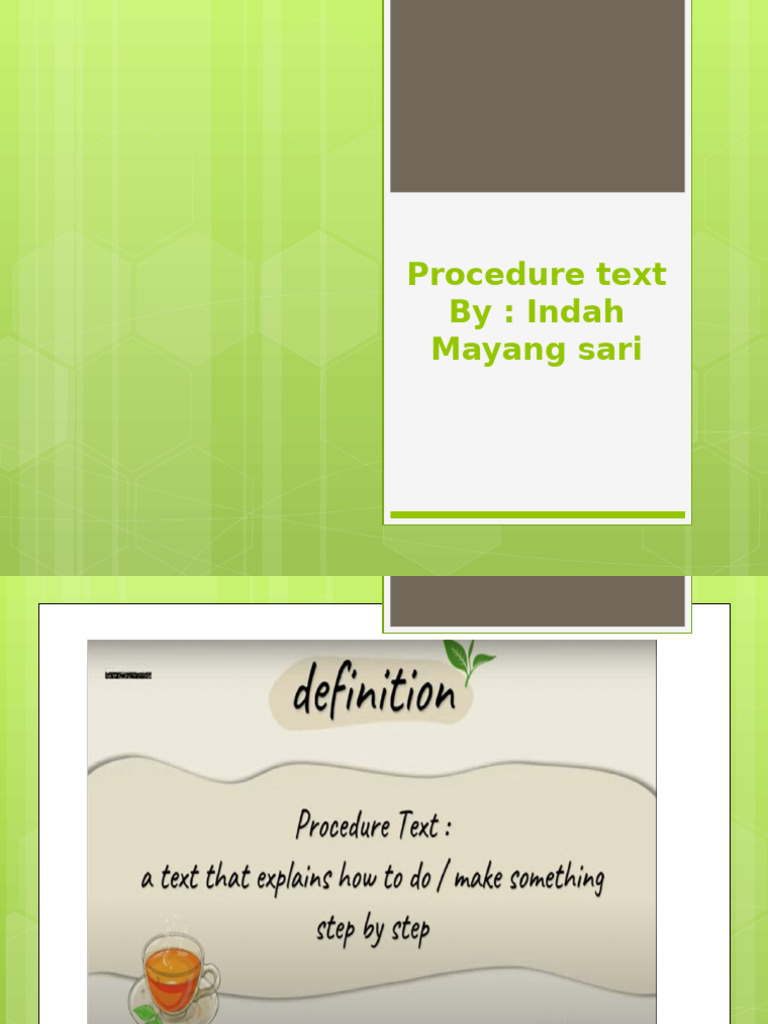 Procedure Text | PDF