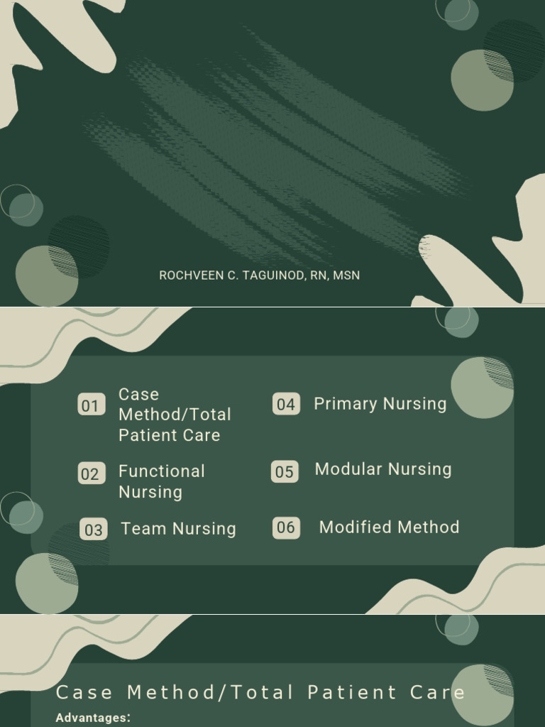 Nursing Care Modalities Explained | PDF | Nursing | Health Care