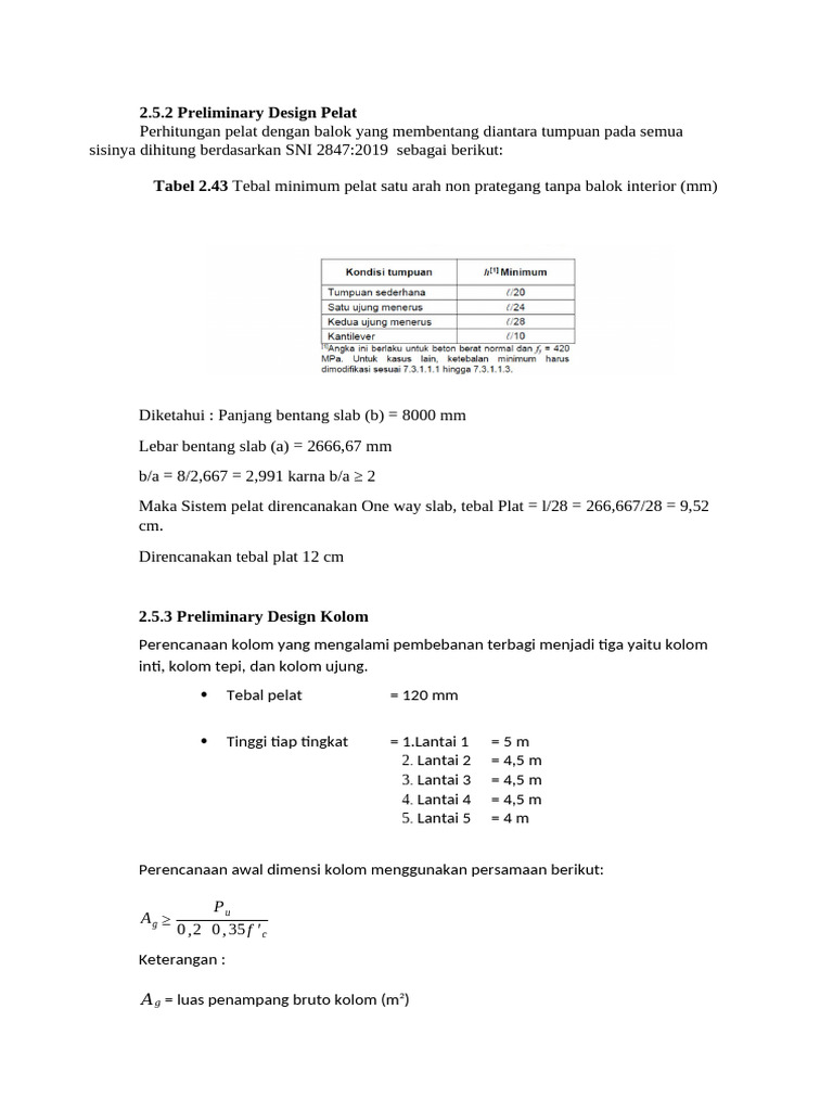 Preliminary Design - Pelat | PDF