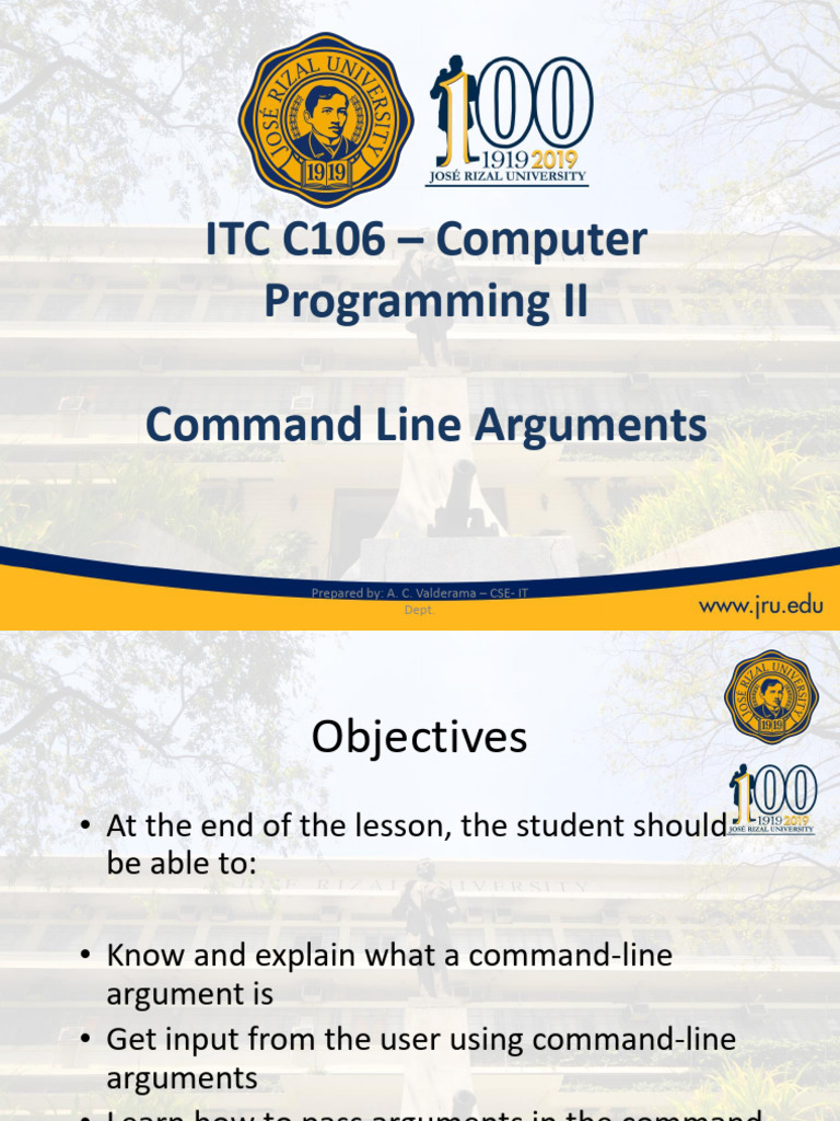 Understanding Command-Line Arguments in Java | PDF | Parameter (Computer Programming) | Command ...