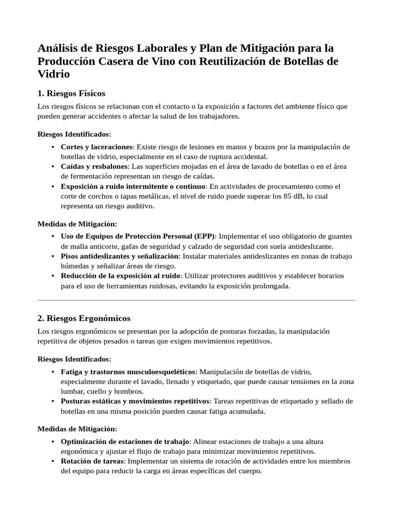 Formacion y Orientacion Laboral | PDF | Fermentación | Factores humanos y ergonomía