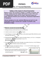 Class 12 Physics Current Electricity Pyq | PDF | Electrical Resistivity And Conductivity ...